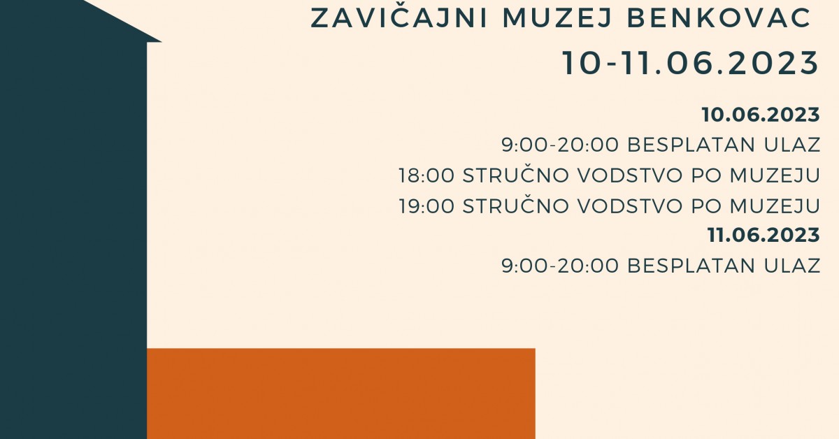 Dani otvorenih vrata Zavičajnog muzeja Benkovac 10. i 11. lipnja | Zavičajni muzej Benkovac
